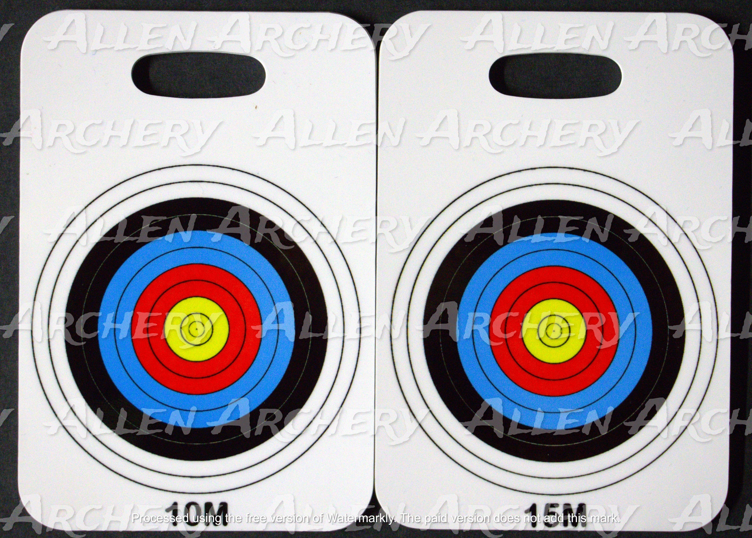 Bullseye & 3D Target Aim Point Cards | Allen Archery